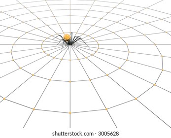 Spider Web High Resolution 3d Render 스톡 일러스트 3005628 | Shutterstock