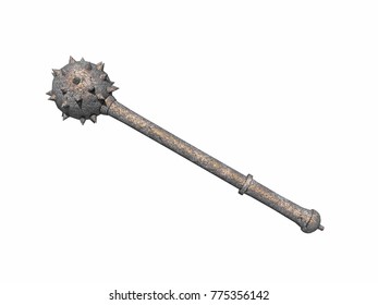 Spiked Mace 3d Rendering Stock Illustration 775356142 | Shutterstock