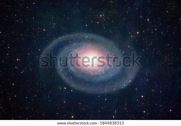 Spin Wheel Galaxy Space Background Stock Illustration 1844838313 ...
