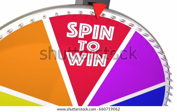 Spin Win Game Show Wheel Play Stock Illustration 660719062 | Shutterstock