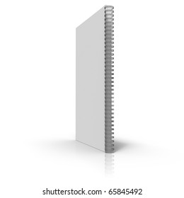 Spiral Document Binder White Background Stock Illustration 65845492 ...