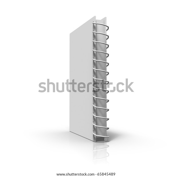 Spiral Document Binder White Background 스톡 일러스트 65845489 | Shutterstock