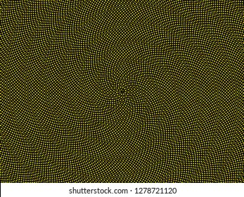 Spiral Exploding Yellow Shapes Stock Illustration 1278721120 | Shutterstock