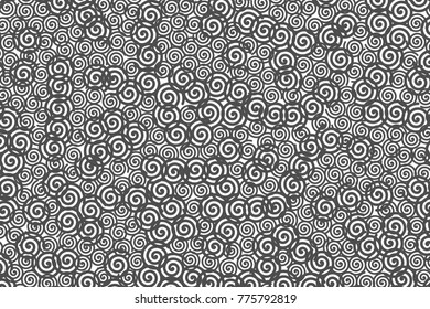 Spiral Pattern Multiple Shapes Modern Design Stock Illustration ...