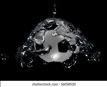 Splash Ball Stock Illustration 56058520 | Shutterstock