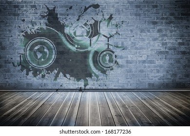 Splash Showing Technology Interface Stock Illustration 168177236 ...