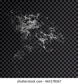 Splash Silver 3d Transparent Stock Illustration 465178367 | Shutterstock