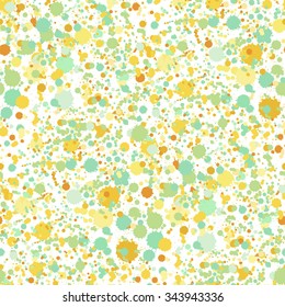 Splatter Dot Wallpaper Seamless Pattern Hand Stock Illustration 343943336