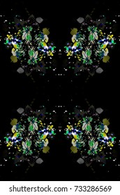 Splotchy X Texture Pattern Green Yellow Stock Illustration 733286569