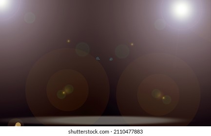 Spotlight Effect Background Stage Stock Illustration 2110477883 ...