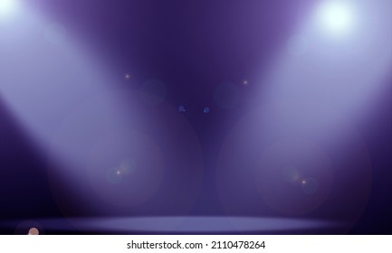 Spotlight Effect Background Stage Stock Illustration 2110478264 ...