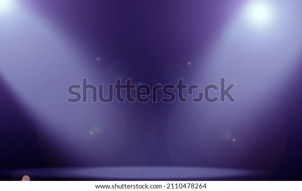 Spotlight Effect Background Stage Stock Illustration 2110478264 ...