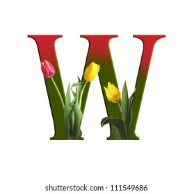 Spring Alphabet Stock Illustration 111549686 | Shutterstock