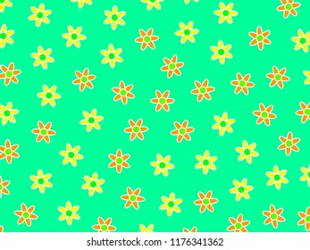 Simple Minimalist Floral Texture Vector Geometric Stock Vector (Royalty ...