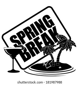 Spring Break Icon Stock Illustration 181987988 | Shutterstock