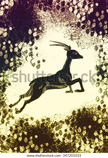 Springbok Leaves Stock Illustration 347201033 | Shutterstock