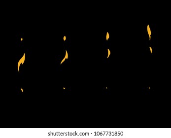 Sprite Sheets Flame Ready Games Stock Illustration 1067731850 ...