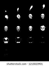 2,182 Skull Animation Images, Stock Photos & Vectors | Shutterstock