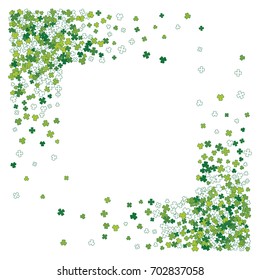 Square Corner Green Frame Border Background Stock Illustration ...