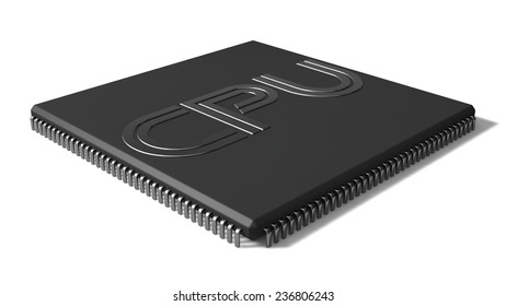 Square Cpu Illustration Stock Illustration 236806243 | Shutterstock