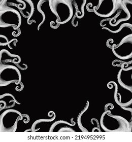 2,570 Octopus border Images, Stock Photos & Vectors | Shutterstock