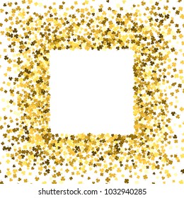 Square Gold Frame Border Random Scatter 스톡 일러스트 691842154 | Shutterstock