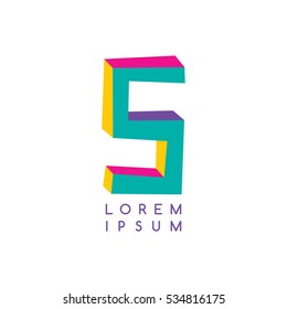 Square Isometric Theme Logotype Stock Illustration 534816175 | Shutterstock