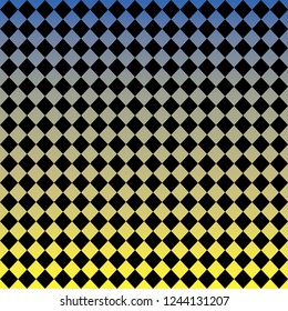 Square Pattern Gradients Multiple Colors Social Stock Illustration ...
