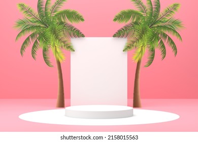 Square Pink Background Pink Base Scene Stock Illustration 2158015563 ...