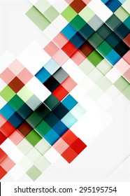 Square Shape Mosaic Pattern Design Universal Stock Illustration ...