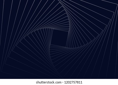 Square Shape Optical Illusion Stock Illustration 1202757811 | Shutterstock
