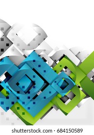Square Template Background Design: ภาพประกอบสต็อก 656084089 | Shutterstock