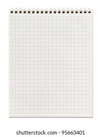 Notebook Ined Sketchbook Blank Page Notepad Stock Vector (Royalty Free ...
