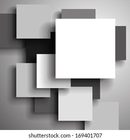 Squares Drop Shadows Stock Vector (Royalty Free) 111350012