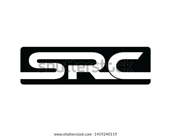 Src Original Monogram Logo Design Stock Illustration 1419240119 ...
