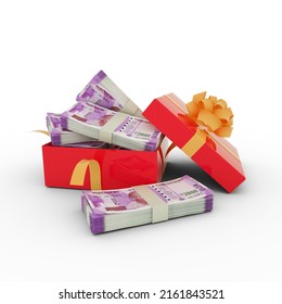 364 Christmas Gifts With Money Coming Out Images, Stock Photos ...