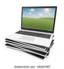 40,980 Stack of laptops Images, Stock Photos & Vectors | Shutterstock