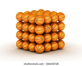 Stack Piled Basketball Balls 库存插图 104250716 | Shutterstock