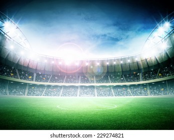 Stadium Stock Illustration 229274821 | Shutterstock