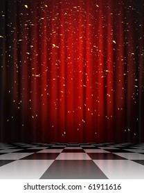 Stage Computer Graphics Stock Illustration 61911616 | Shutterstock