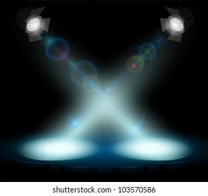 Stage Lighting Stock Illustration 103570586 | Shutterstock