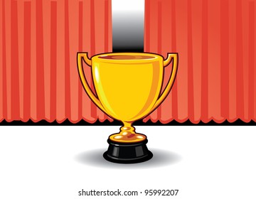 Stage Trophy Stock Illustration 95992207 | Shutterstock