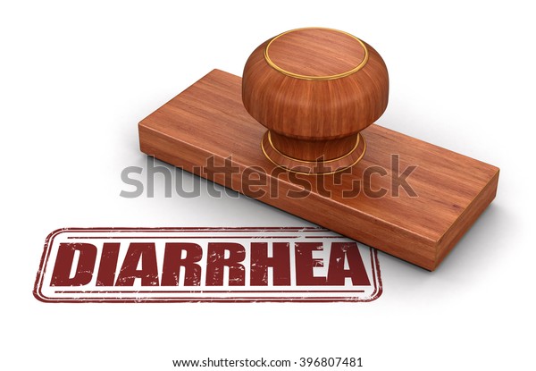 Stamp Diarrhea Image Clipping Path Stock Illustration 396807481 ...