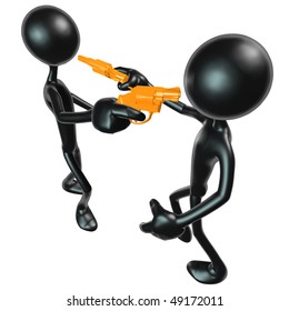 Stand Off Concept Stock Illustration 49172011 | Shutterstock