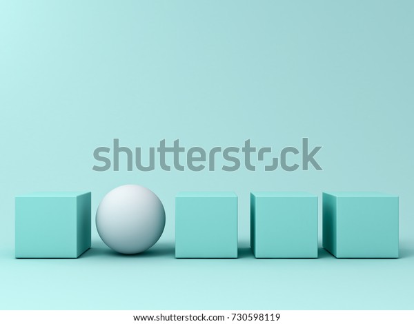Stand out from the crowd and different creative idea concepts , One ... Stand out from the crowd and different creative idea concepts , One ...