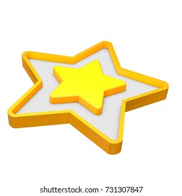 Star 3d Perspective Stock Illustration 731307847 | Shutterstock