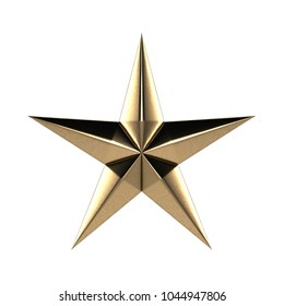 Star 3d Rendering Stock Illustration 1044947806