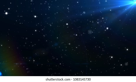 Stardust Particles Background Stock Illustration 1083145724 | Shutterstock