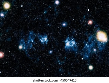 Starry Night Sky Outer Space Background: ภาพประกอบสต็อก 450549418 ...