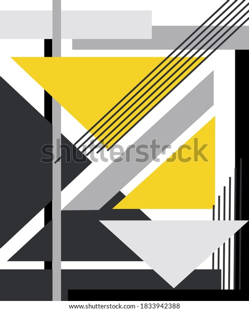 Static Multifigure Composition Addition Colors Stock Illustration ...